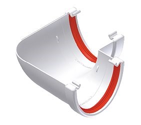 Deep gutter 90 angle | Gutter & fittings